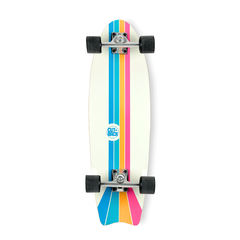 Cutback Surfskate Color Wave 31"